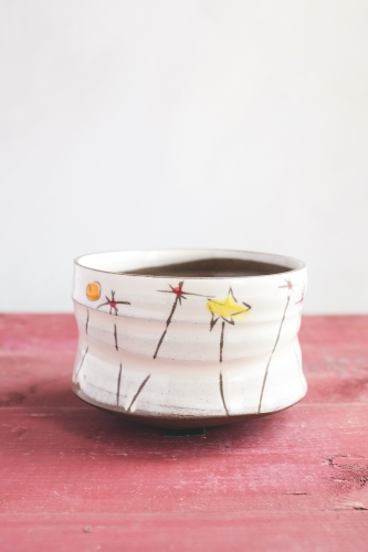 - Field Flowers Tea Bowl